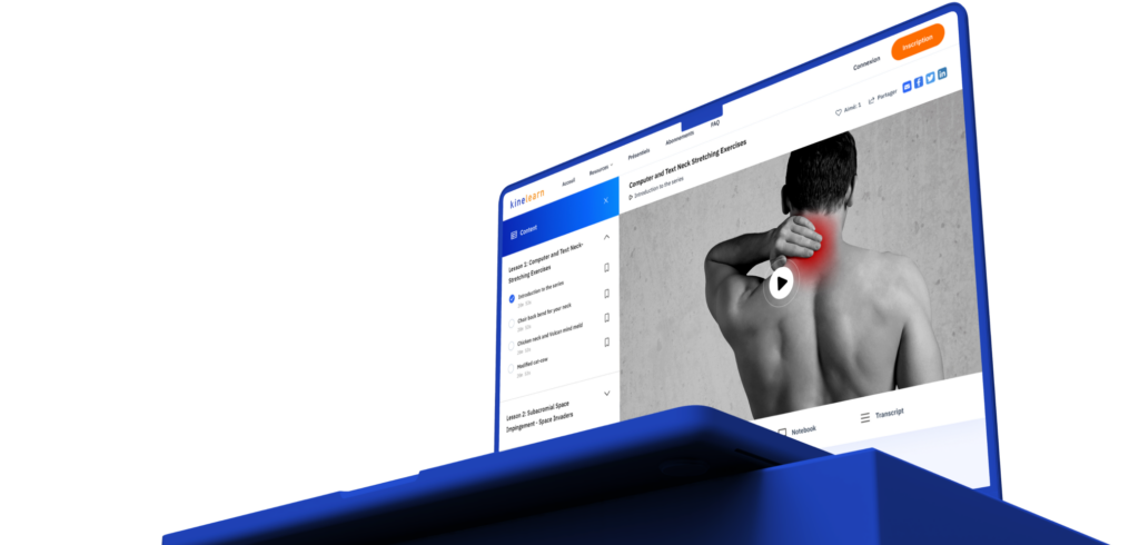 Formation kiné en illimité | Kinelearn